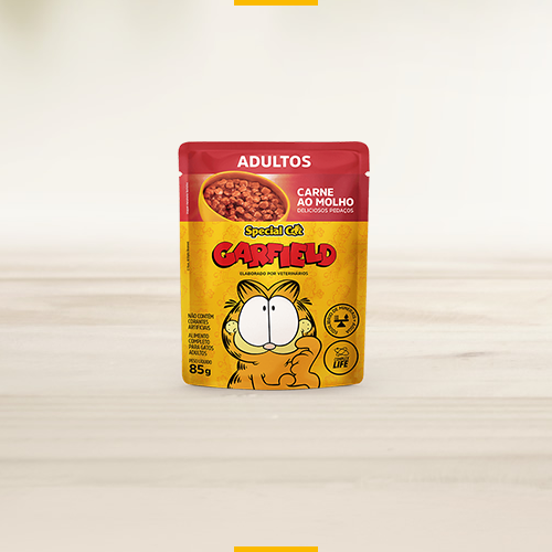 SACHÊ SPECIAL CAT GARFIELD ADULTOS SABOR CARNE