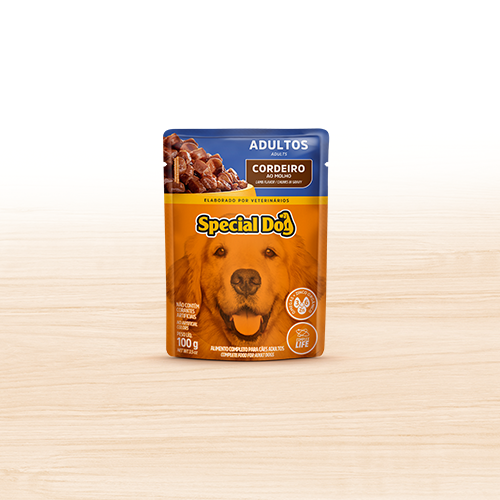 SACHÊ SPECIAL DOG ADULTOS SABOR CORDEIRO