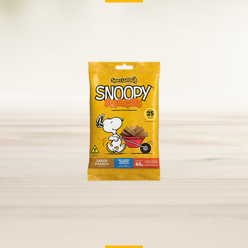 SPECIAL DOG SNOOPY SNACKS SABOR FRANGO