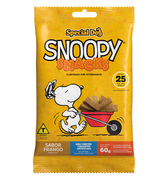 SPECIAL DOG SNOOPY SNACKS SABOR FRANGO